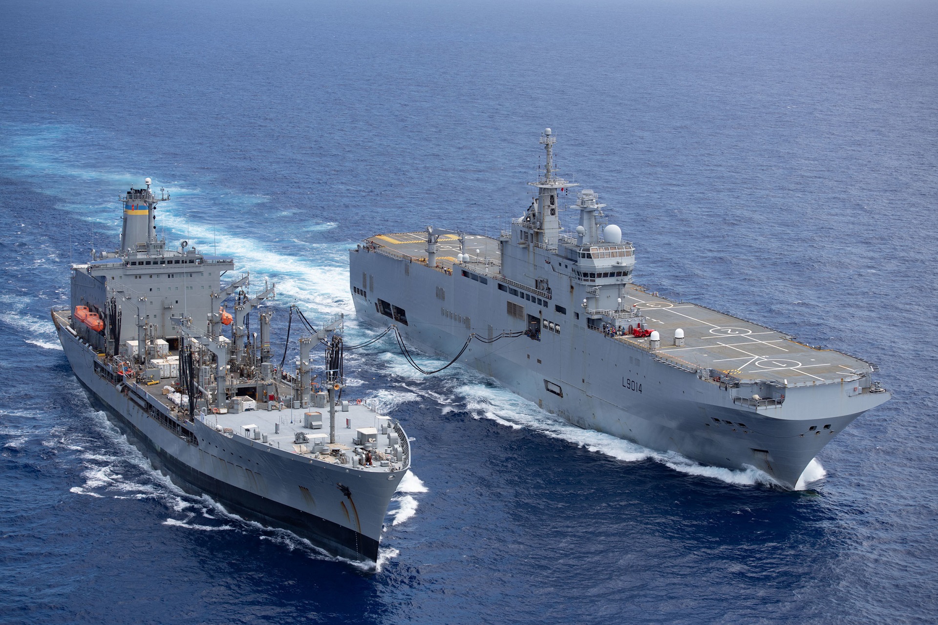 US and French Navy US Ink Strategic Interoperability Framework ...